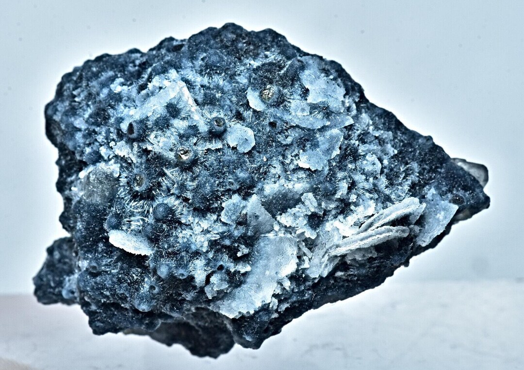 Unusual Vorobyevite Beryl Rosterite Crystal With Tourmaline & Quartz 54 ...
