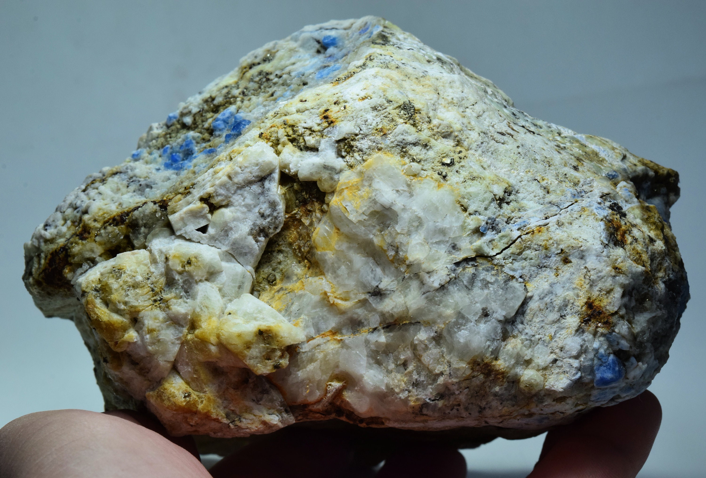 Fluorescent Afghanite Crystal With Wernerite Scapolite On | Etsy