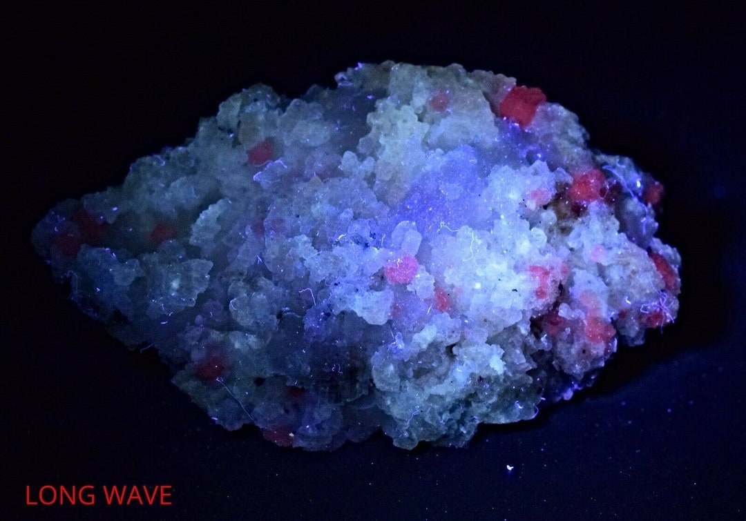 47 Gram Fluorescent Pink Spinel With Unknown Mineral on Matrix - Etsy