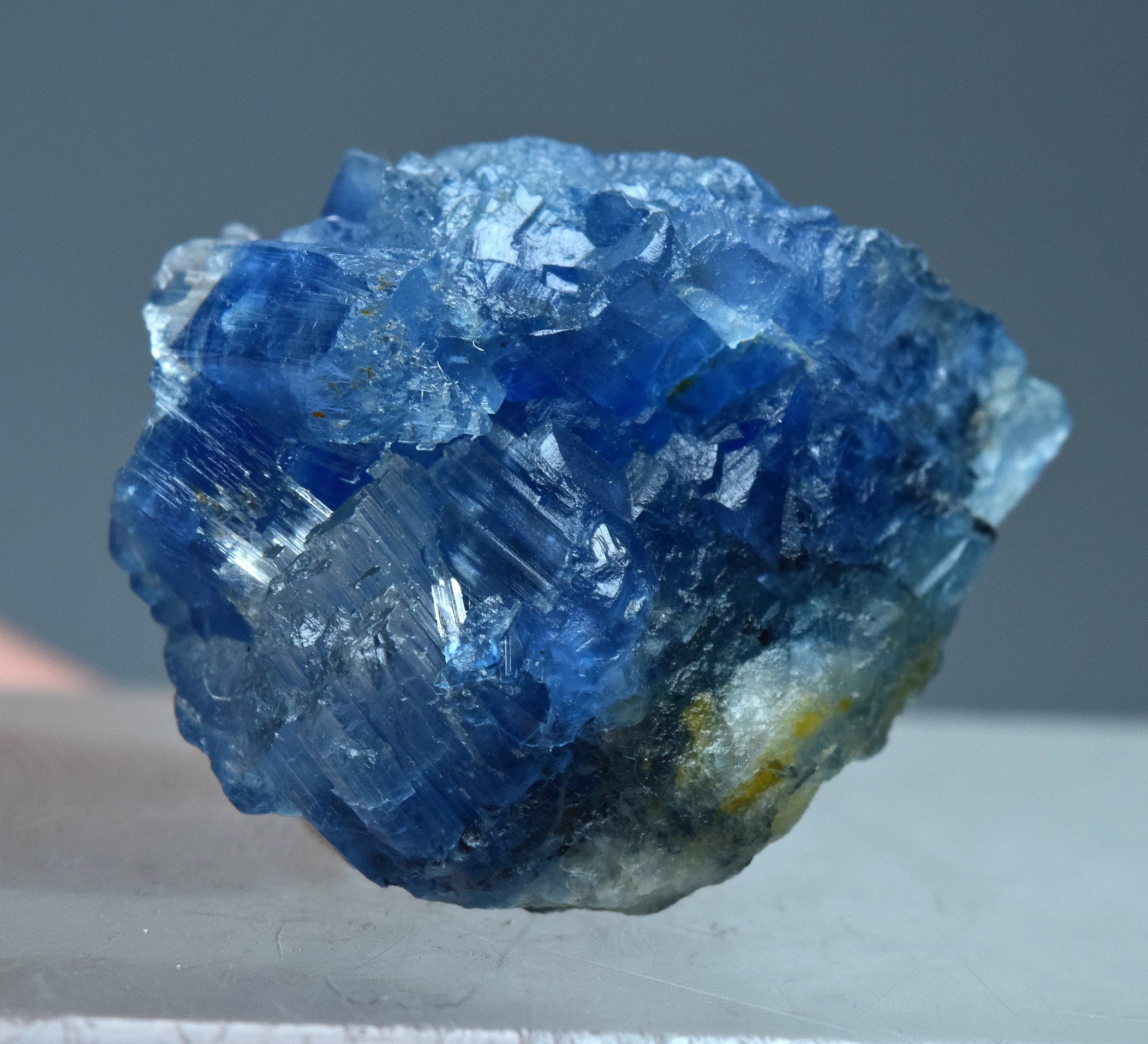 9 Carat Unususal Vorobyevite Beryl Rosterite Top Blue Color | Etsy