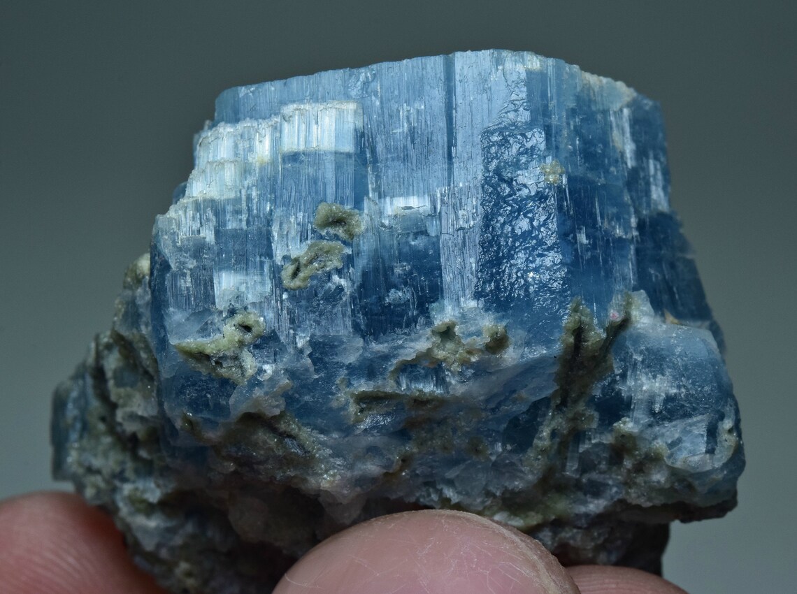 Unusual Vorobyevite Beryl Rosterite Crystal W/ Pink Tourmaline | Etsy