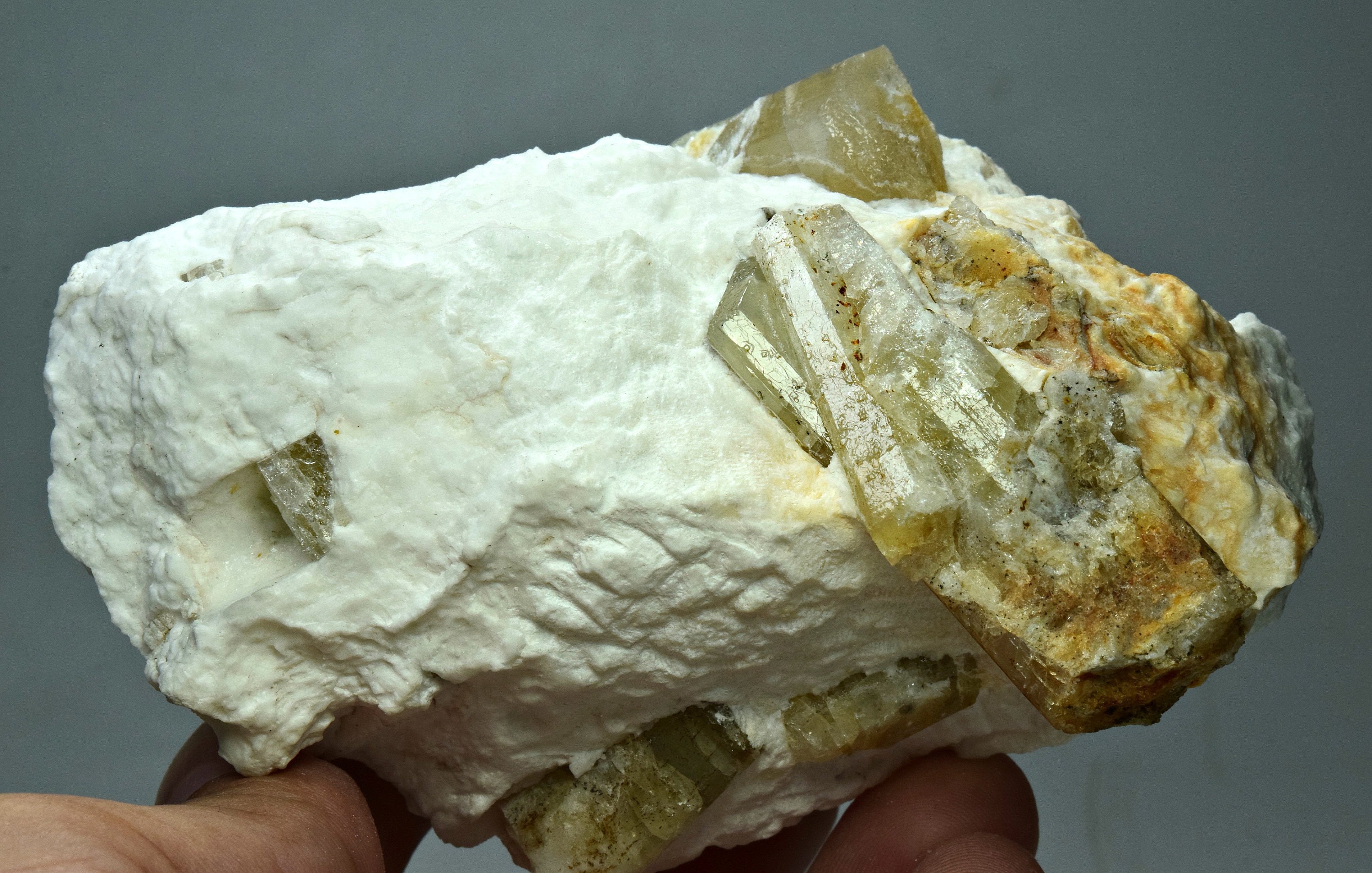 Unique SW Fluorescent Natural Scapolite Crystals on Gypsum - Etsy