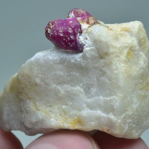 Natural Unique Ruby Crystal Specimen From Jigdalik Afghanistan 19 Gram ...