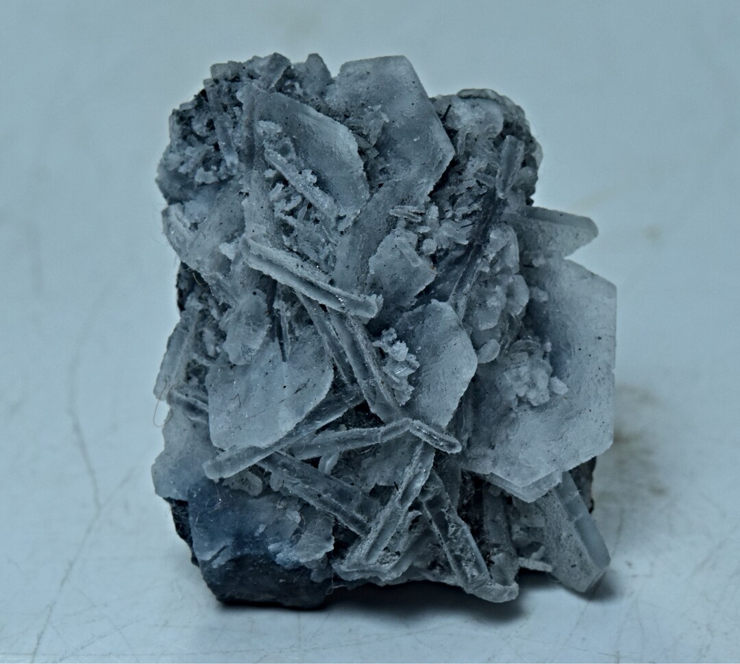 Unusual Vorobyevite Beryl Rosterite Crystal Cluster on Feldspar Matrix ...