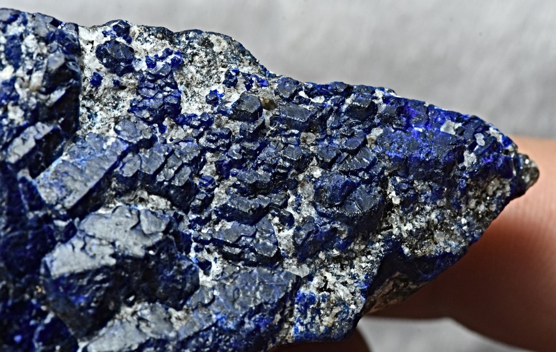 Ultra Rare Hauyne Hauyn Crystal Cluster on Matrix 188 Gram - Etsy