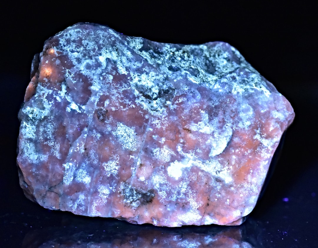 186 Gram Natural Fluorescent Rare Blue Hackmanite Rough Specimen - Etsy