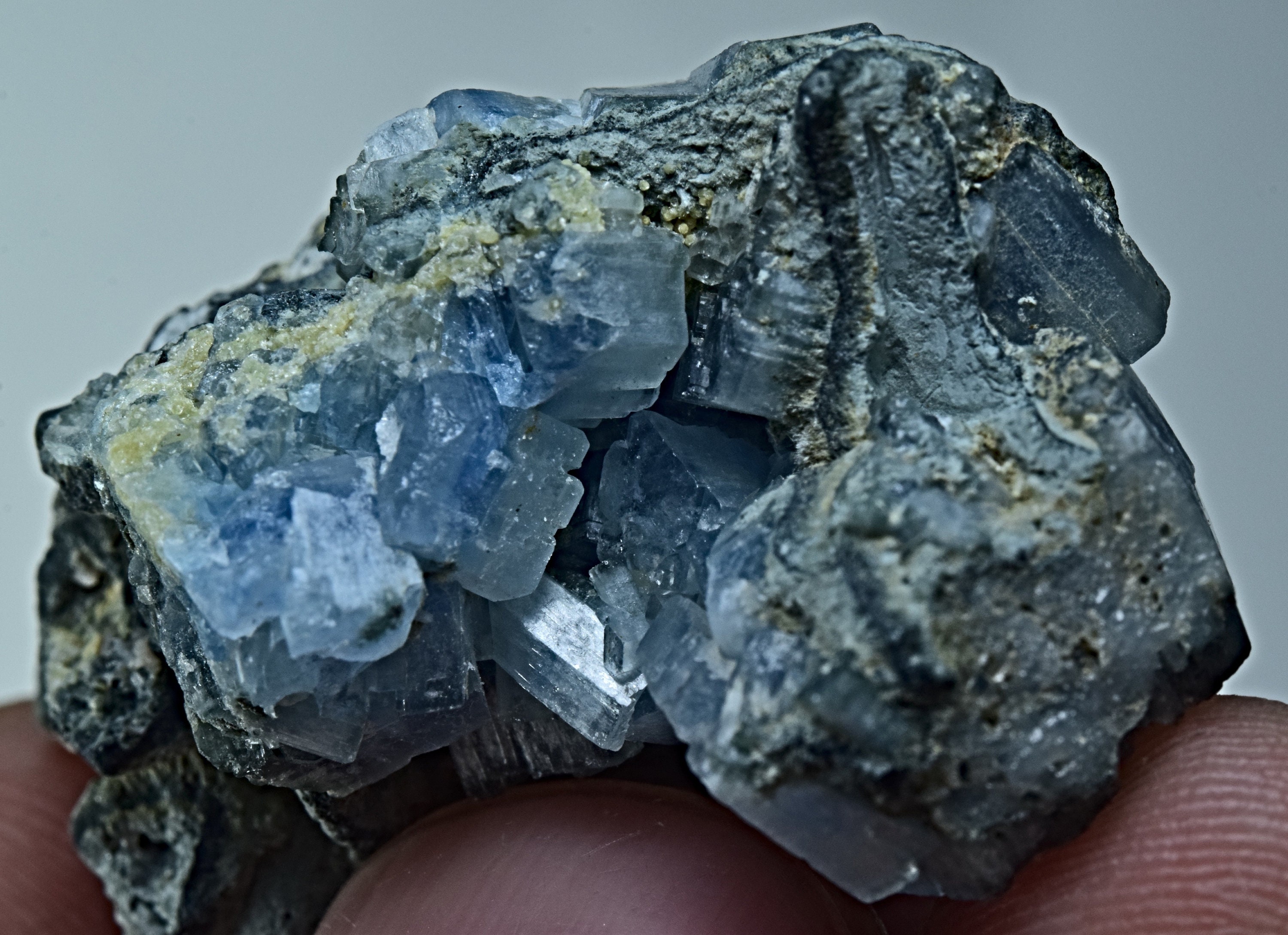 Unusual Vorobyevite Beryl Rosterite Crystal Bunch W/ Coated Tourmaline ...