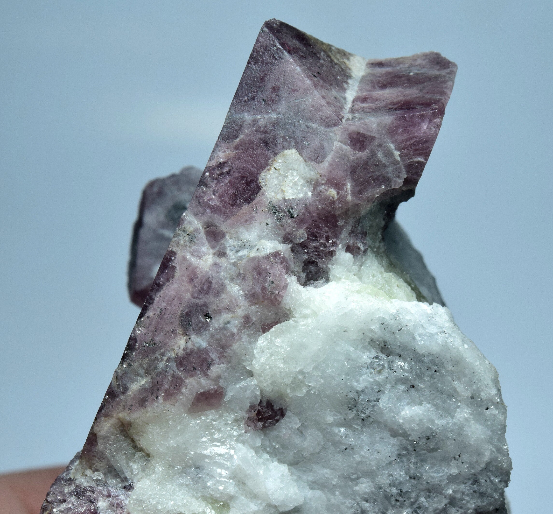 Natural 294 Gram Unusual Triangle Shape Terminated Spinel Crystal ...