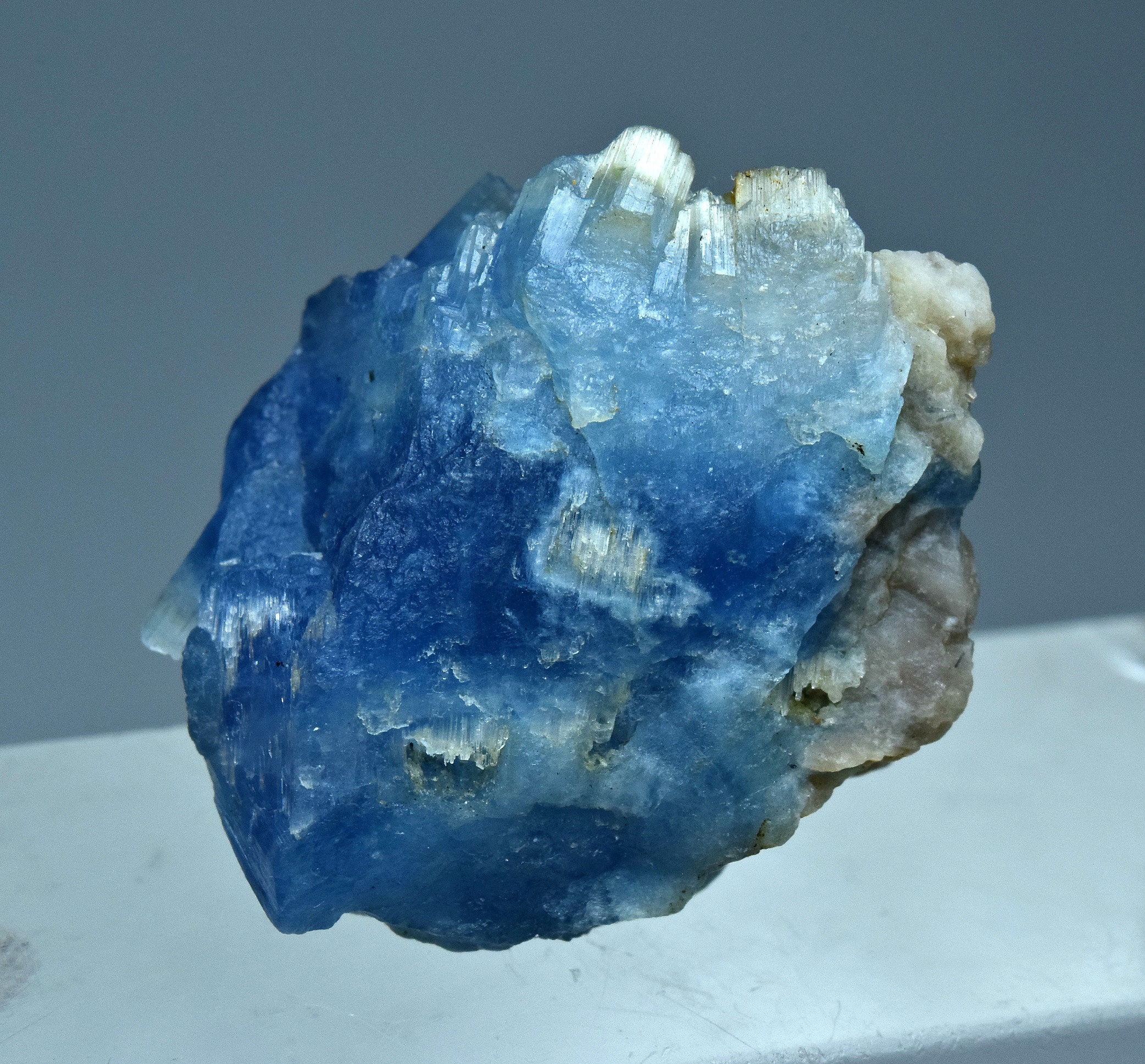 39 Carat Vorobyevite Beryl ,rosterite Top Blue Alakali Beryl Crystal W ...