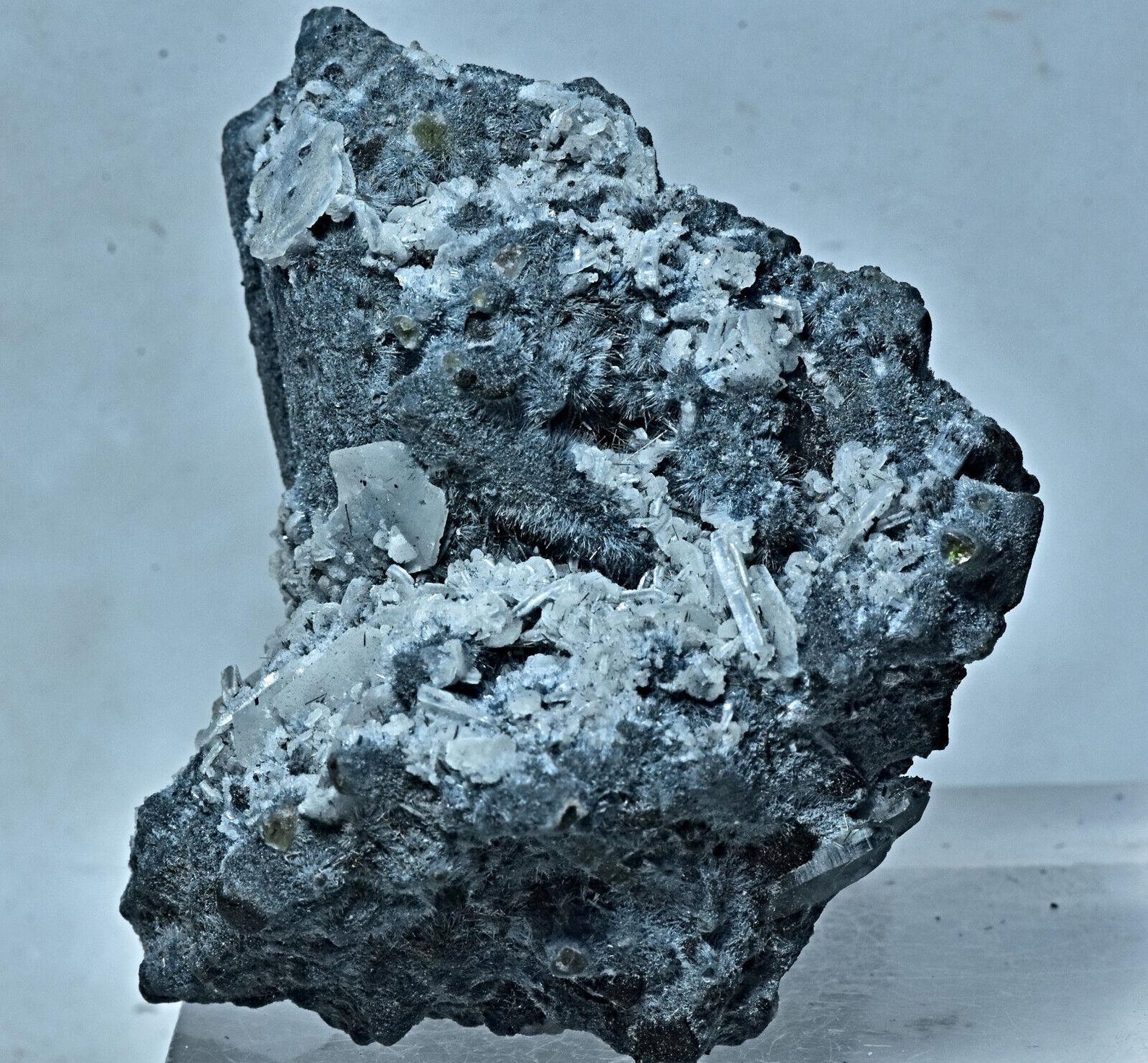 Vorobyevite Beryl Rosterite Crystal Cluster W/ Tourmaline Crystals ...