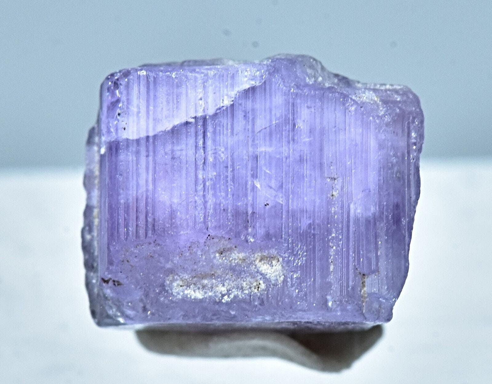 Rare Fluorescent Purple Apatite Crystal 5 Carat - Etsy