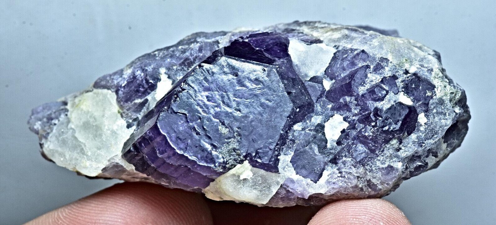 Fluorescent Violet Purple Scapolite Crystal Specimen 67 Gram - Etsy