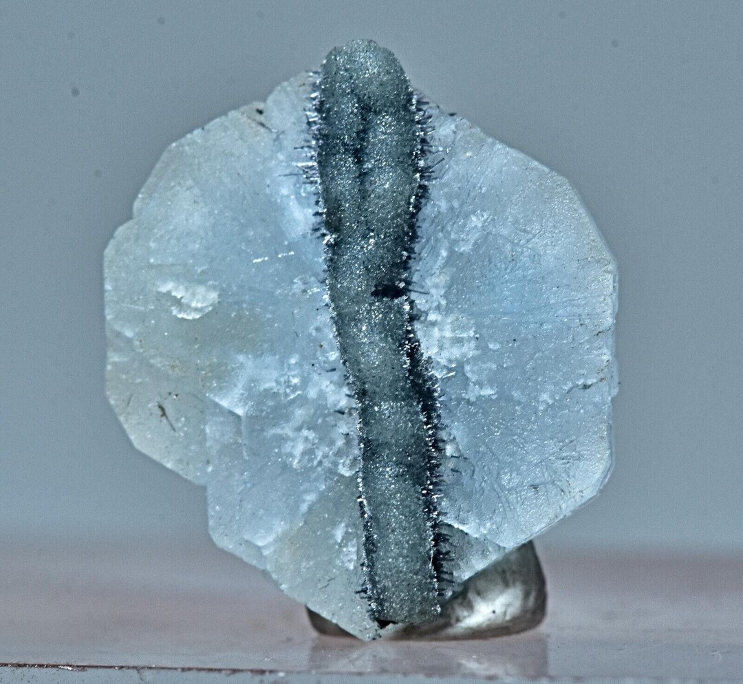 Amazing Unusual Vorobyevite Beryl Rosterite Crystal With Coated ...