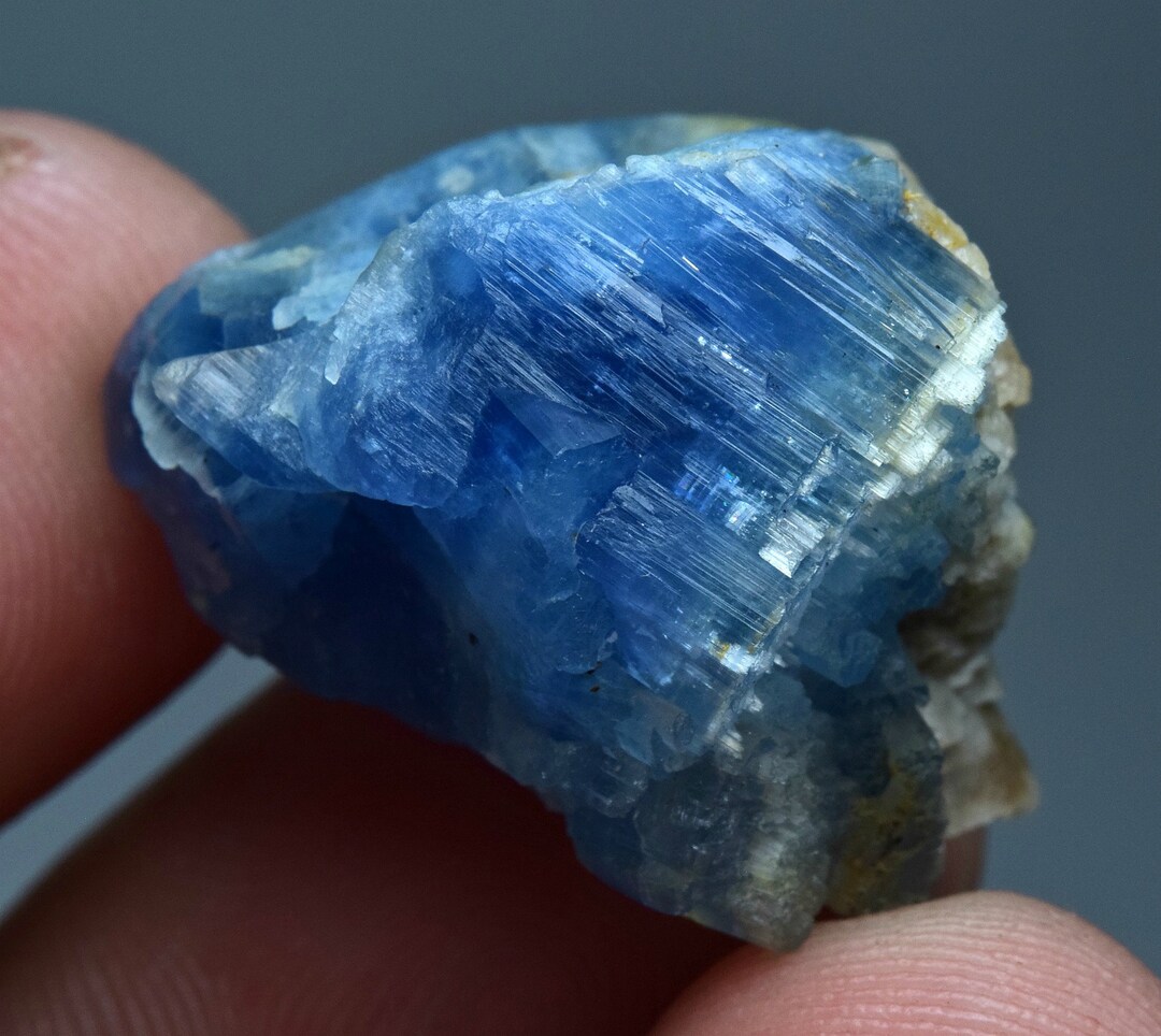 39 Carat Vorobyevite Beryl ,rosterite Top Blue Alakali Beryl Crystal W ...