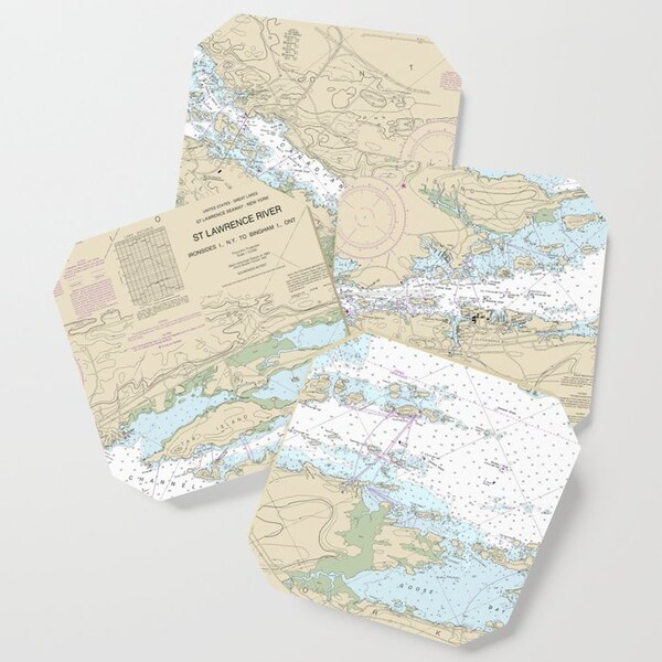 River Coasters - Etsy