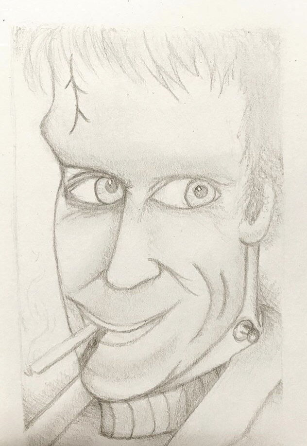 Herman Munster - Etsy