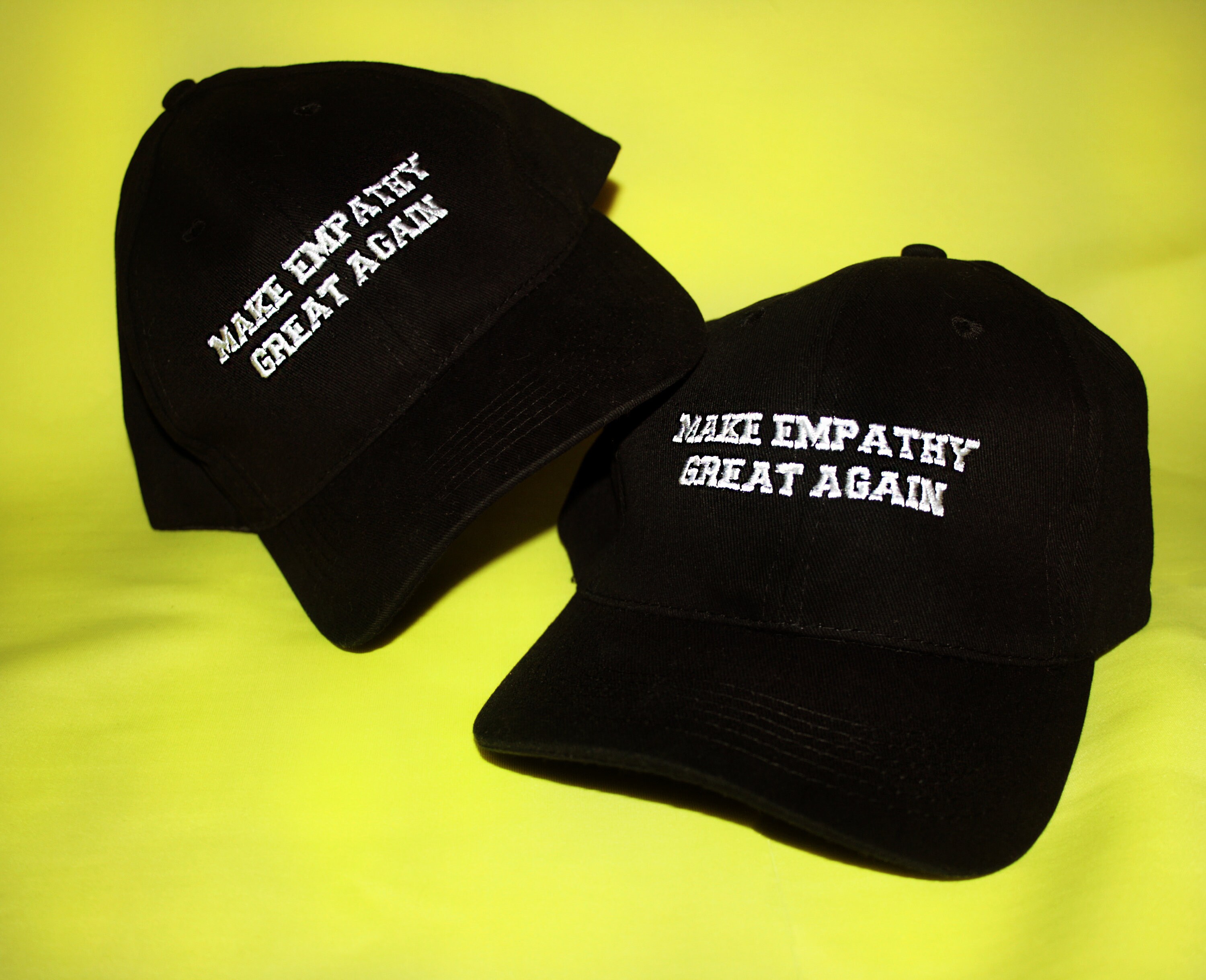 Make Empathy Great Again Baseball Cap Embroidered Hat - Rebel & Protest ...