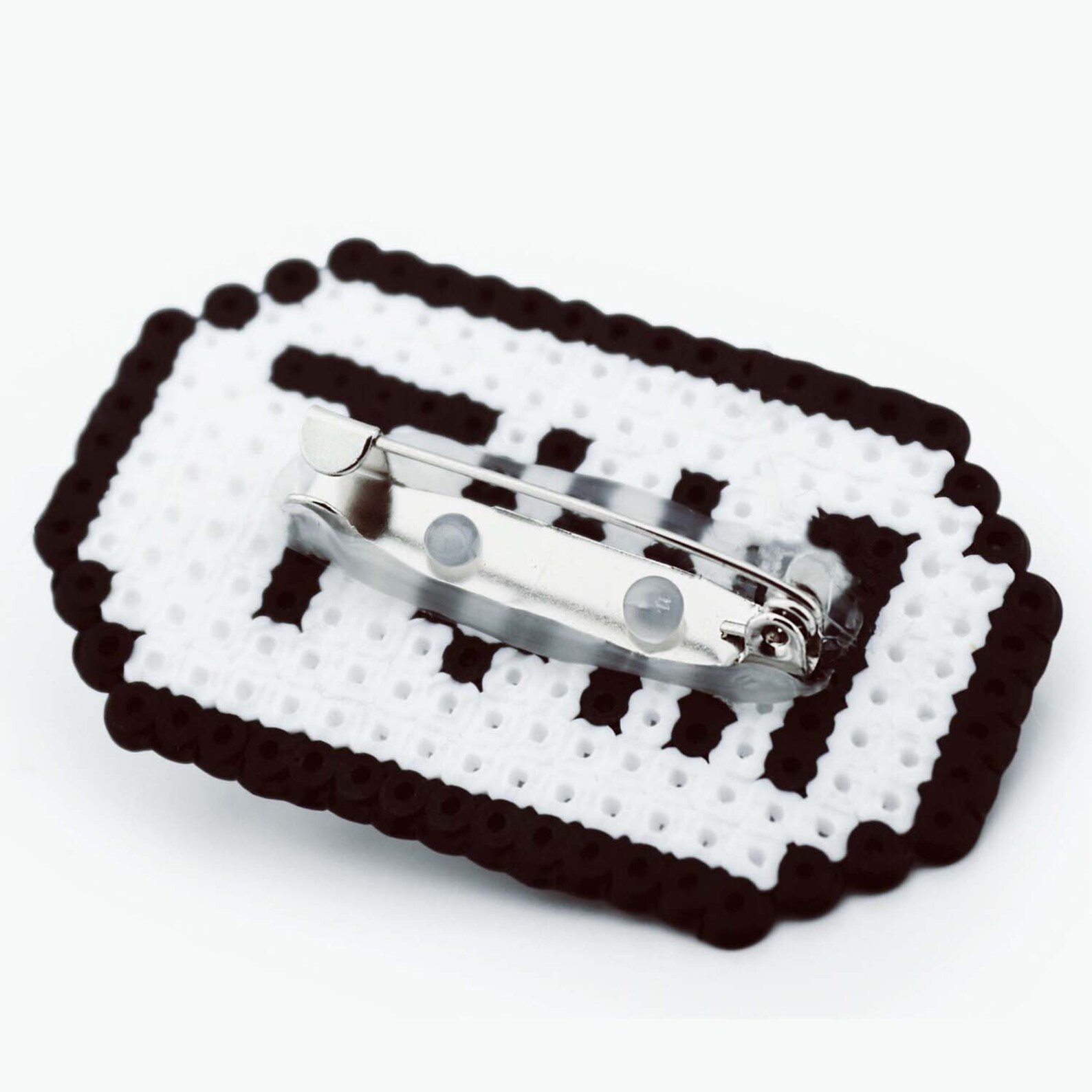 Handmade Mini Perler Bead Badge: Customizable Pixel Art Brooch - Etsy