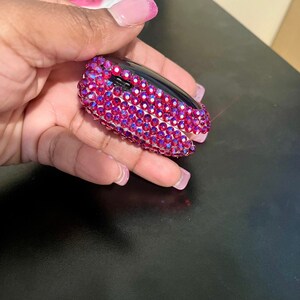 Bling Pulse Oximeter With Rhinestones Rechargeable Heart Rate & Oxygen ...