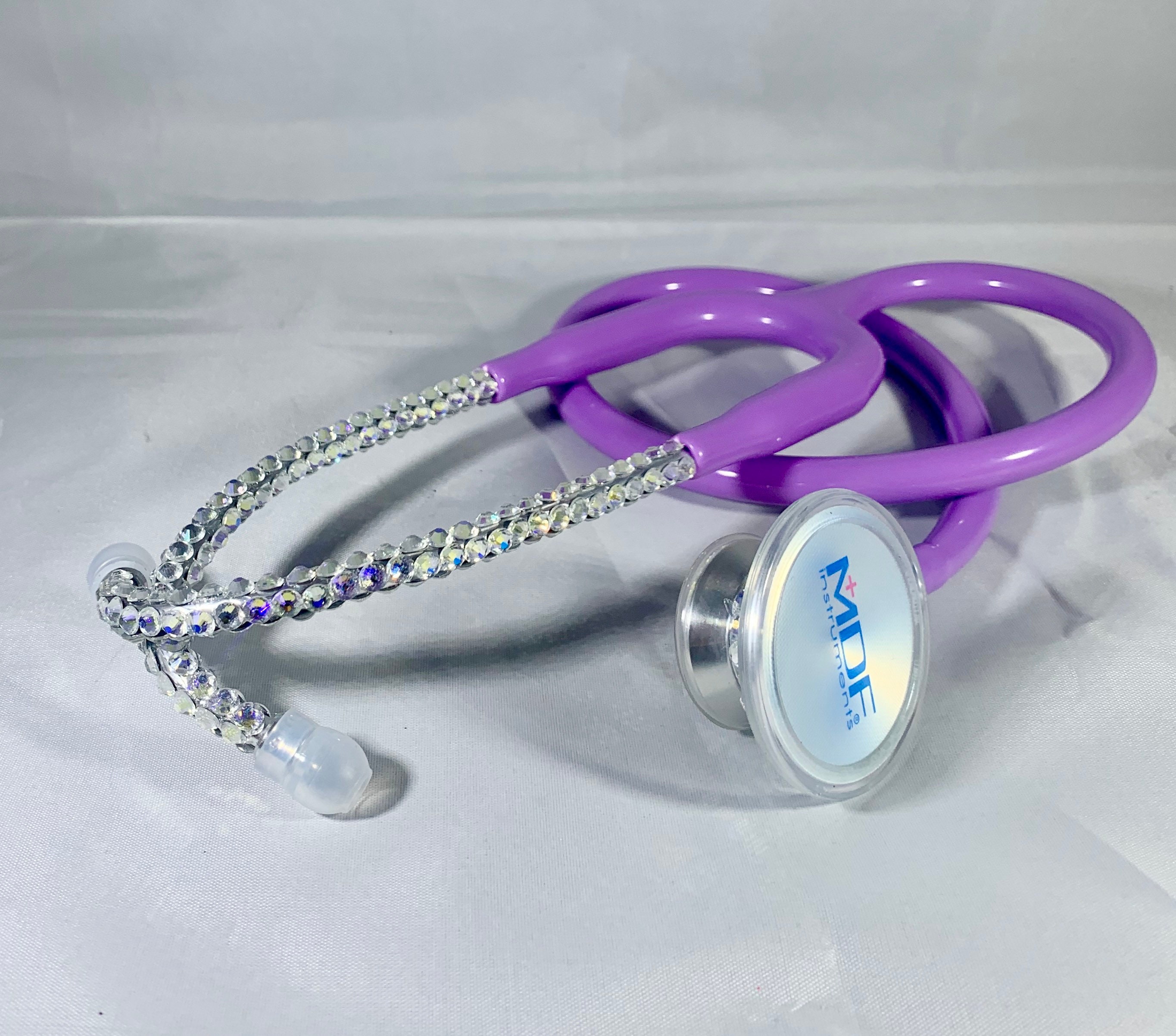 Iridescent Pastel Purple MDF Stethoscope | Etsy