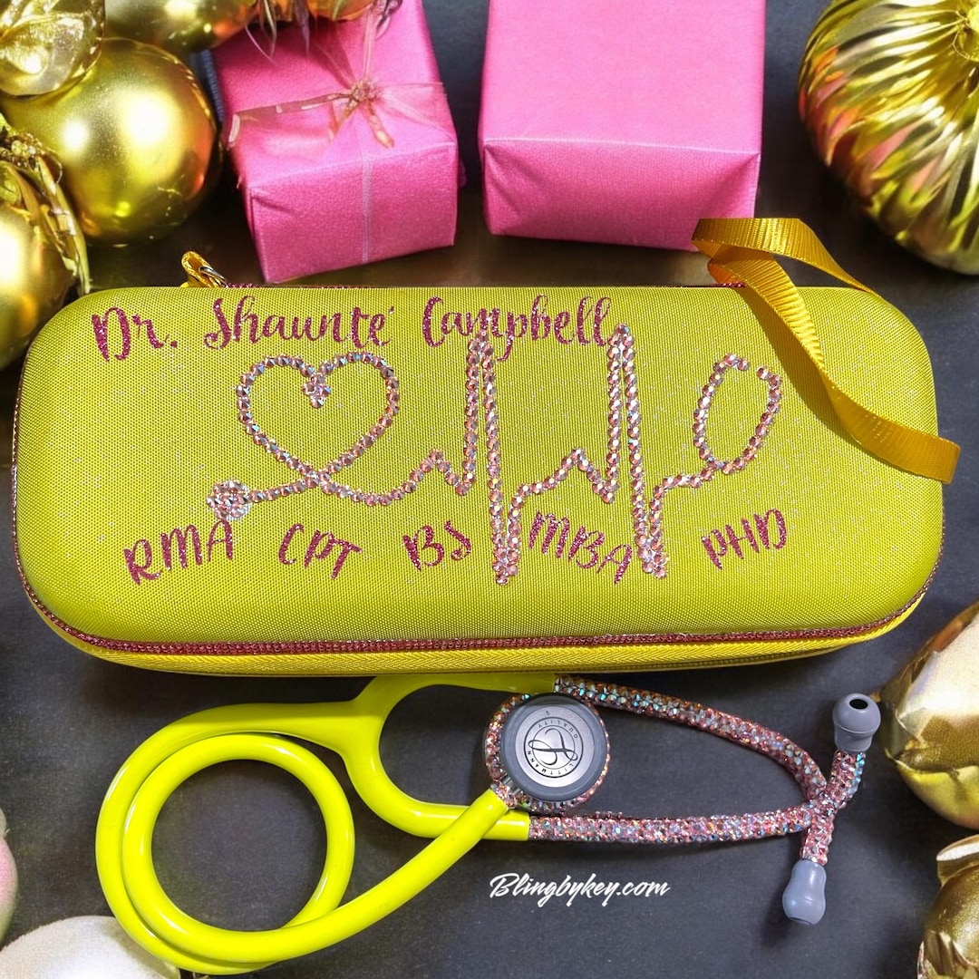 Littmann Stethoscope: Ray of Sunshine, Lemon Lime Yellow Handcrafted ...