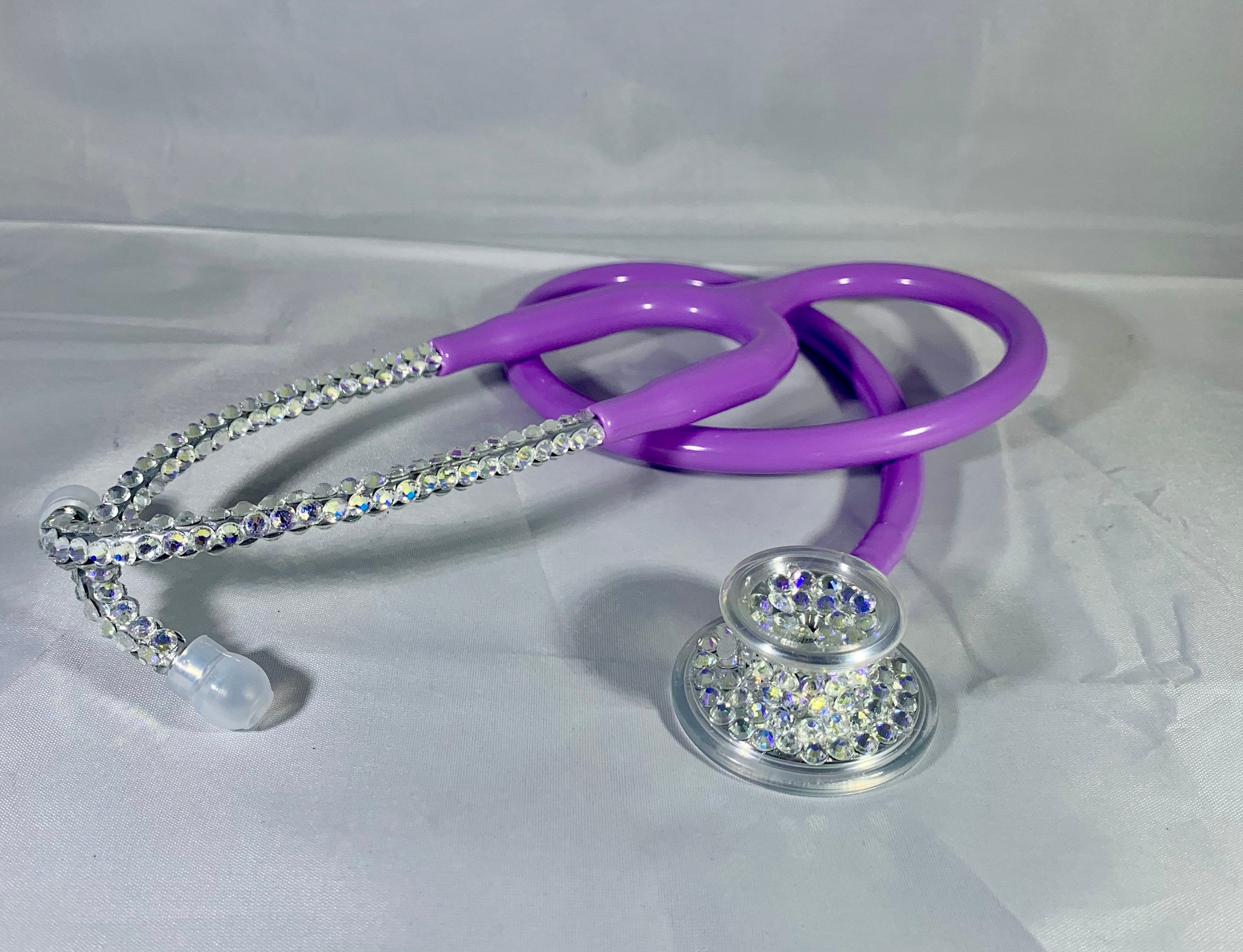 Iridescent Pastel Purple MDF Stethoscope | Etsy