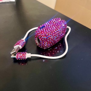 Bling Pulse Oximeter With Rhinestones Rechargeable Heart Rate & Oxygen ...