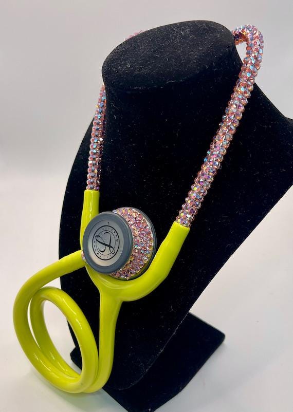 Yellow littmann stethoscope store