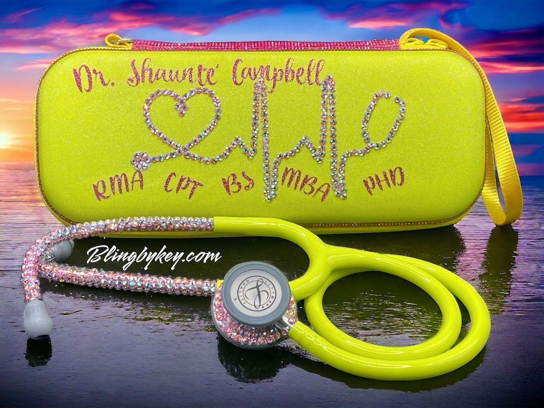 Summer Vibes Bling Stethoscope: Preciosa Crystal Embellished, Littmann ...