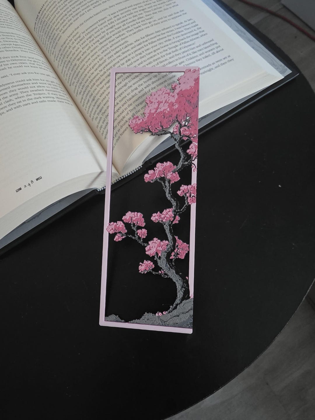 Sakura Framed Bookmark - 3D Printed - Etsy