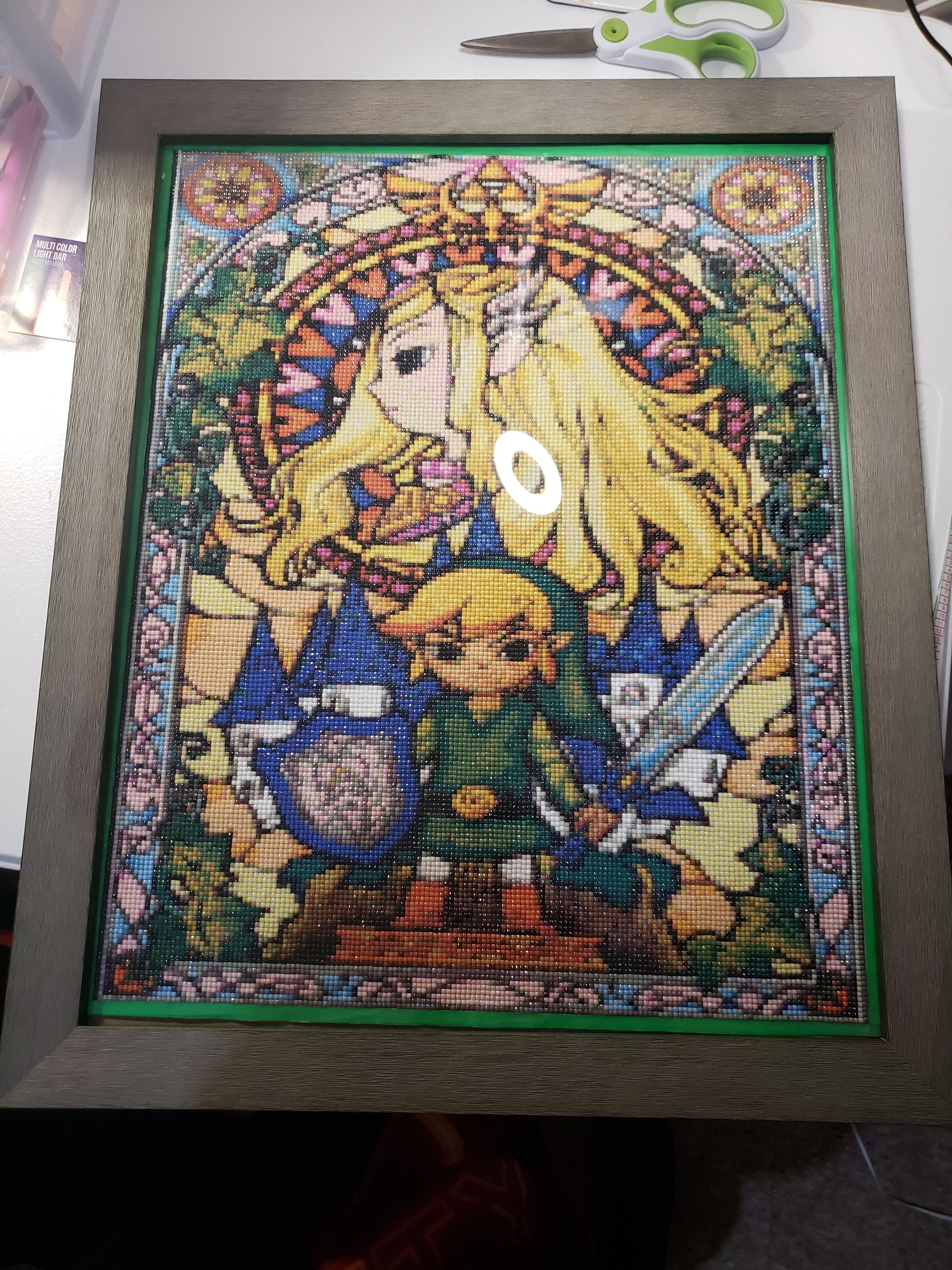 Legend of Zelda Framed Diamond Painting - Etsy