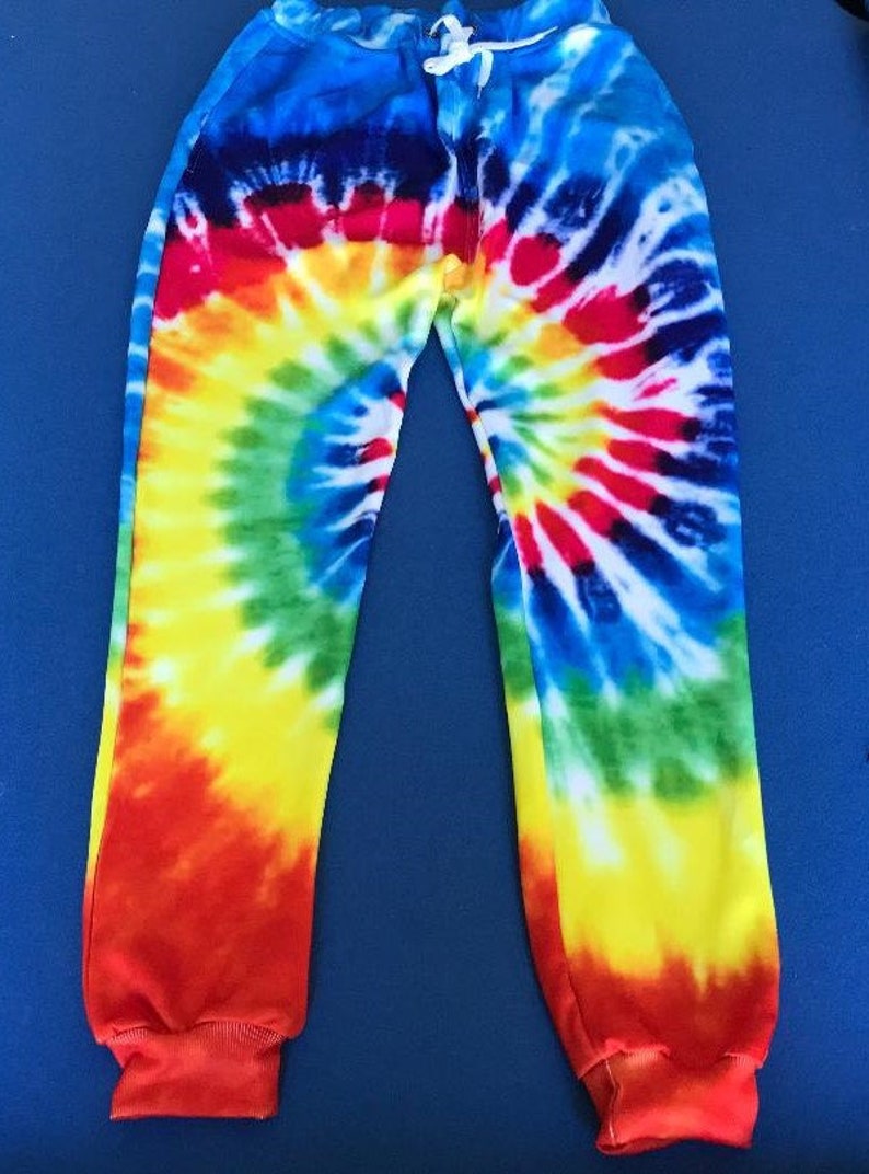 Ulovepeace Tye Dye Jogger Pants Etsy