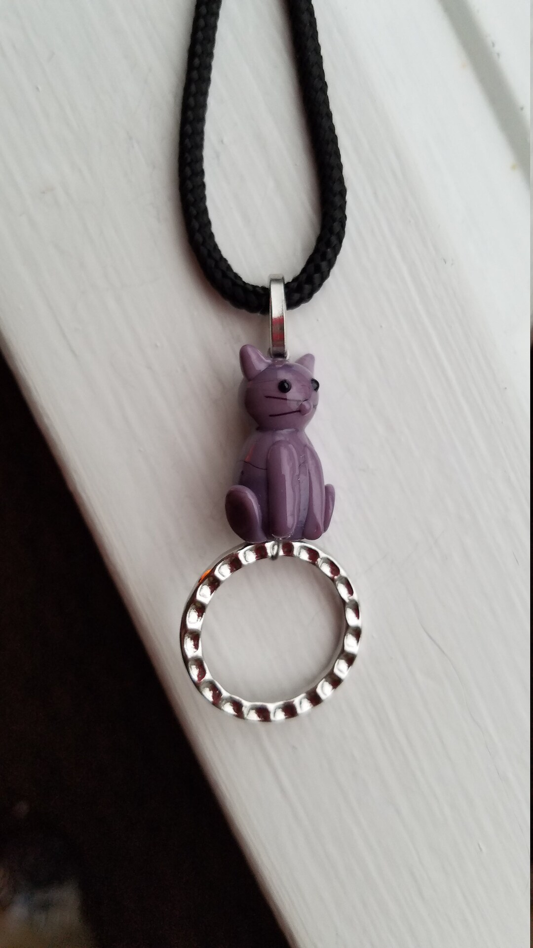 Unisex Eyeglasses & Sunglasses Holder Necklacekitten Eyeglass Holder ...