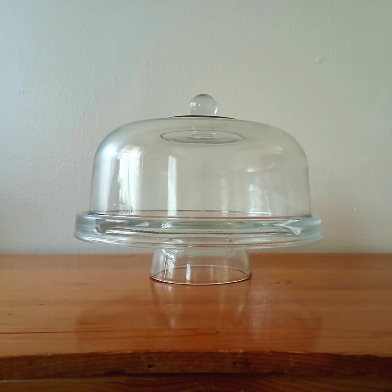 Glass Cake Dome - Etsy