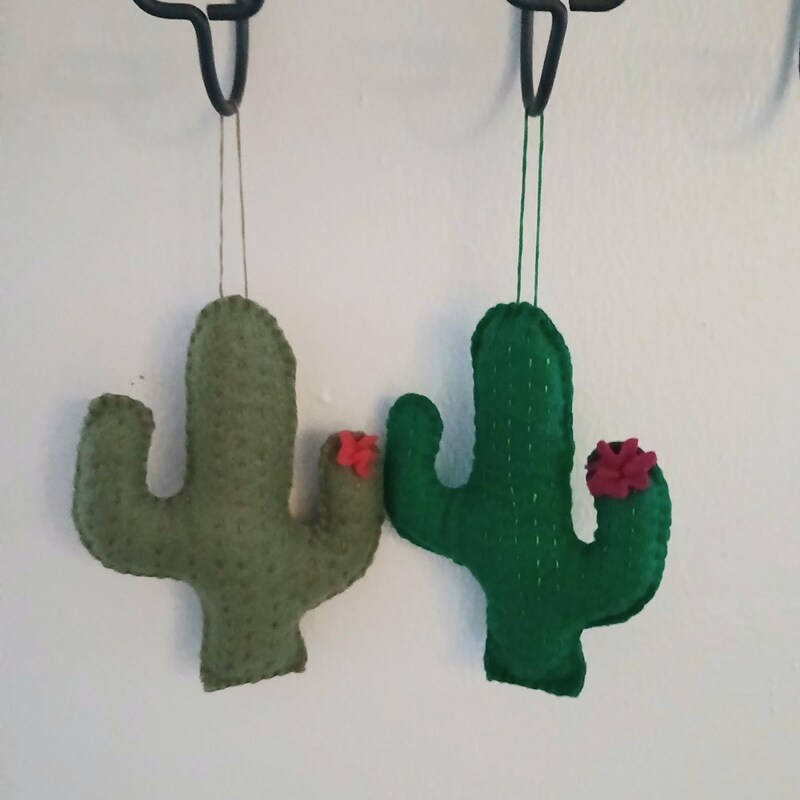 Cactus Ornament - Etsy