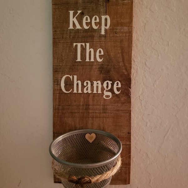 Keep the Change - Etsy