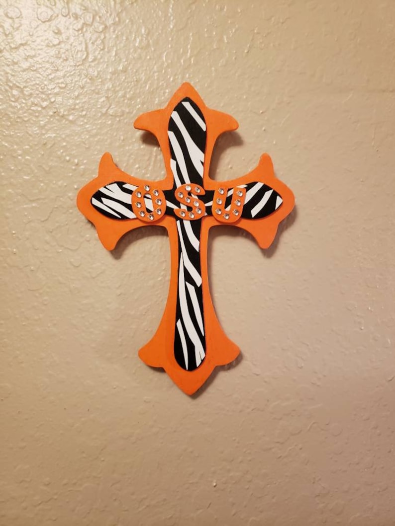 Official Trademarked OSU Wall Decor Cross - Etsy