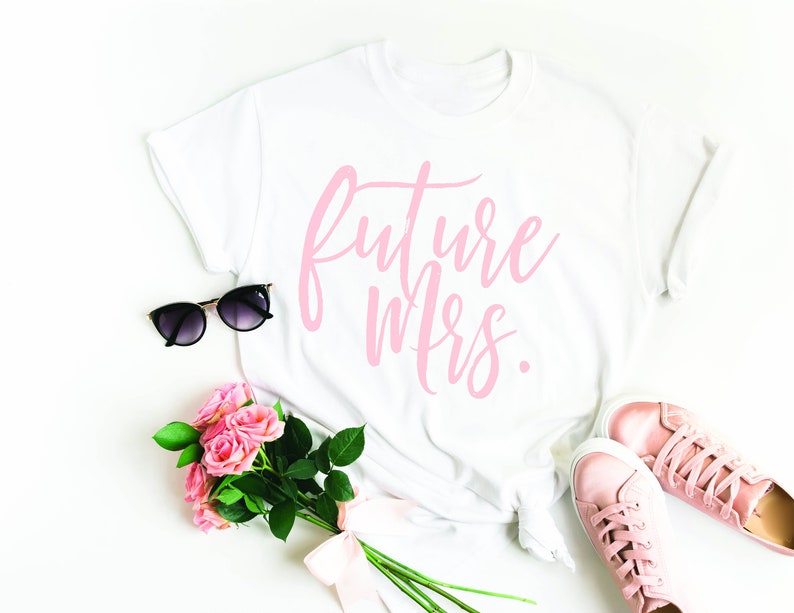 Future Mrs Bride Shirt Bride T Shirt Bridal Shower T Etsy