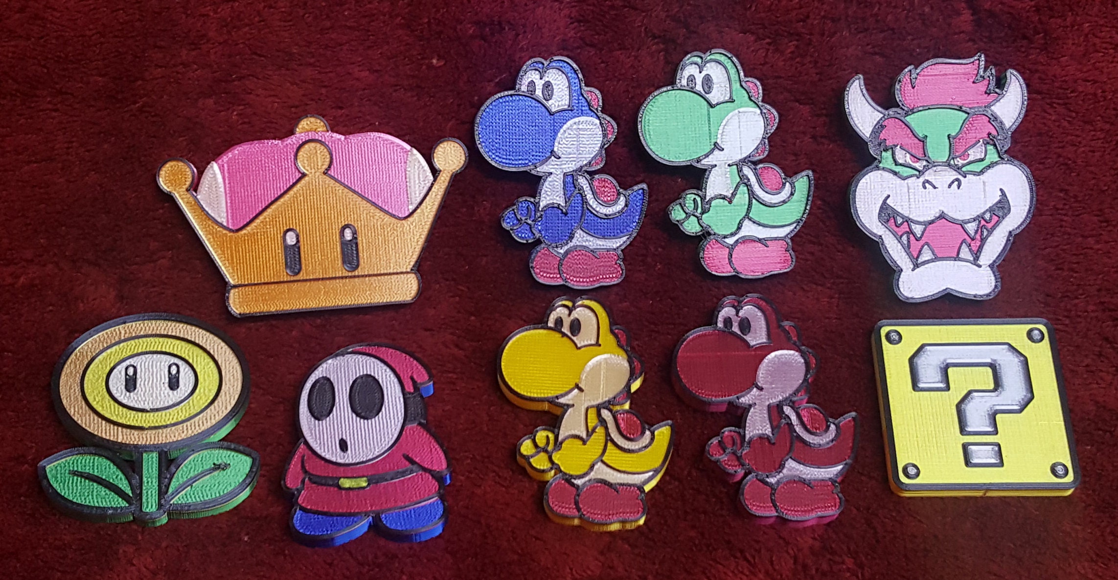Mario Magnets - Etsy
