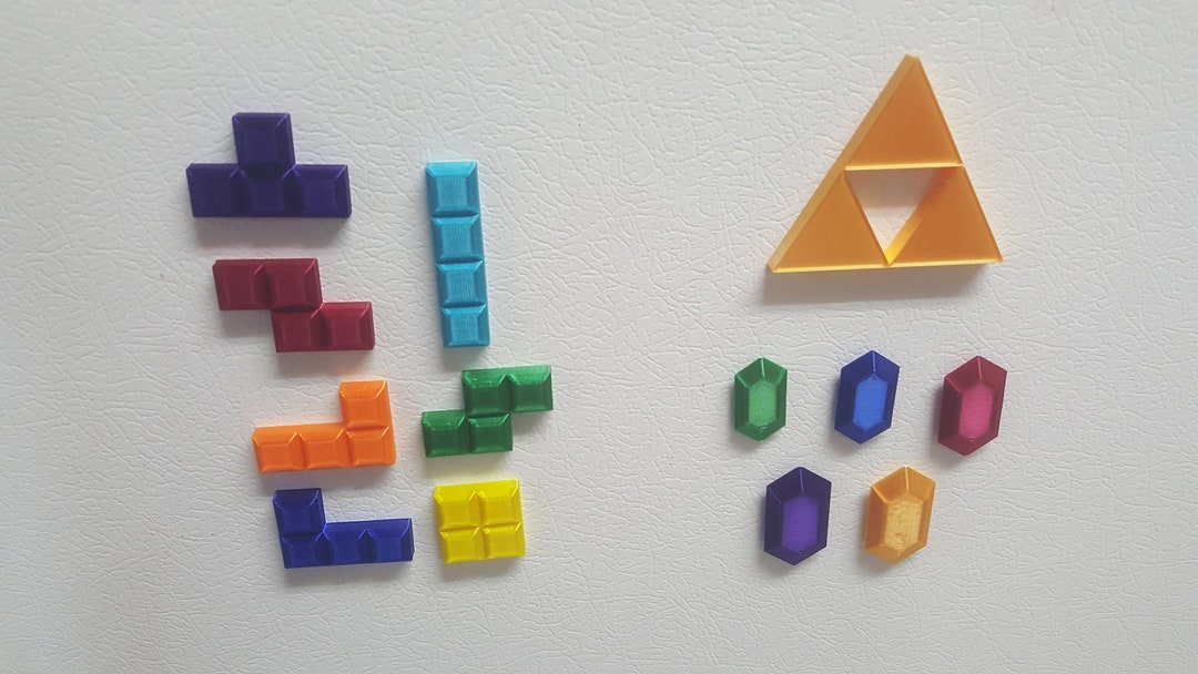 Tetris Magnet Set - Etsy