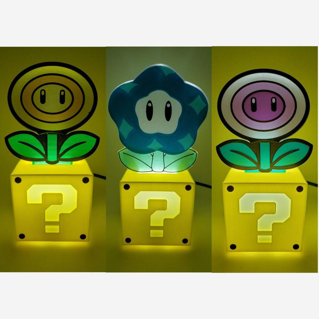 Mario Wonder Power-up Lights - FREE SHIPPING - Etsy