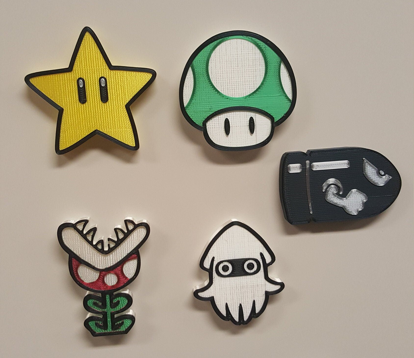 Mario Magnets - Etsy