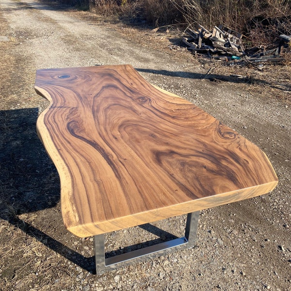 Monkey Pod Table - Etsy