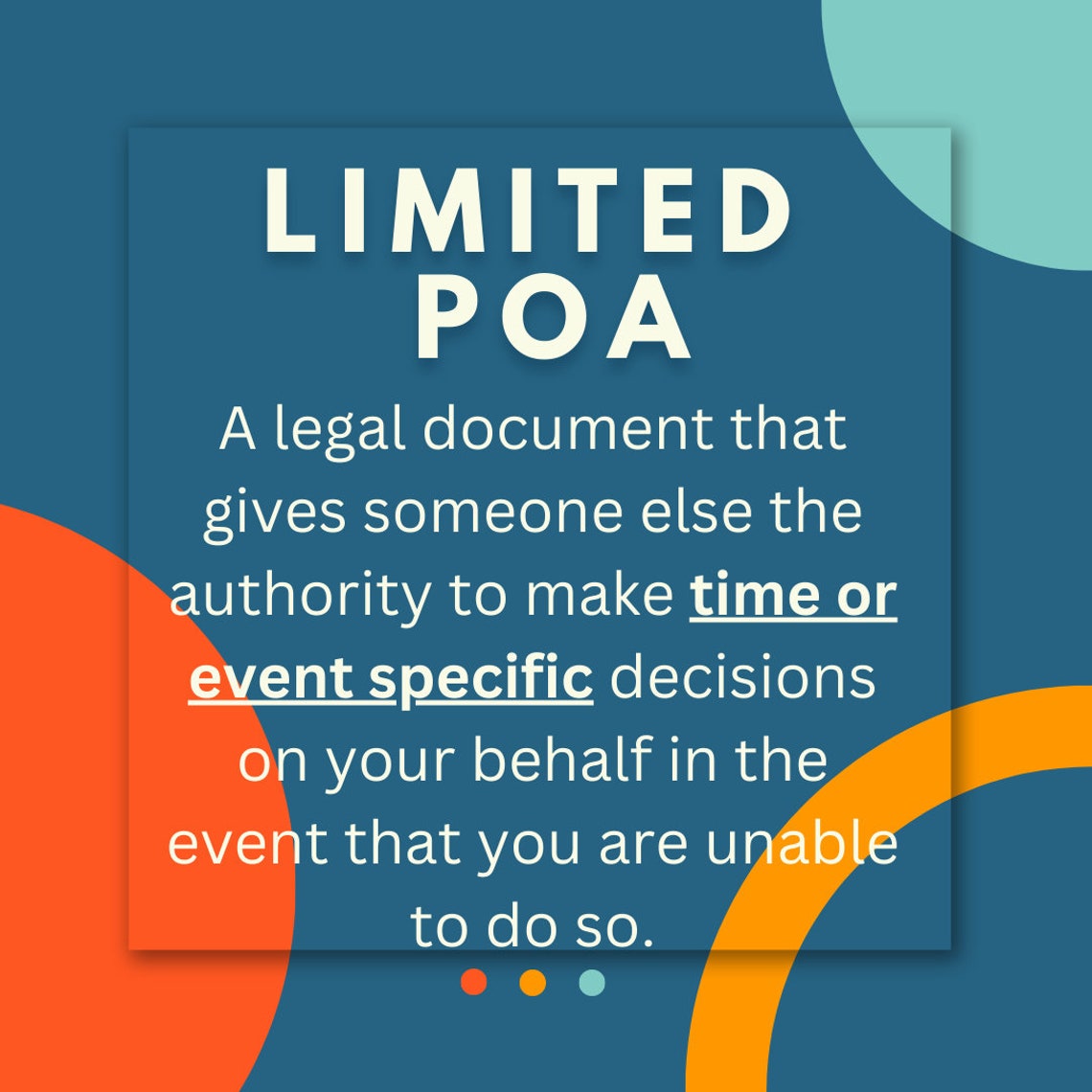 Limited Power of Attorney Template Quick, Easy, Accurate Legal ...