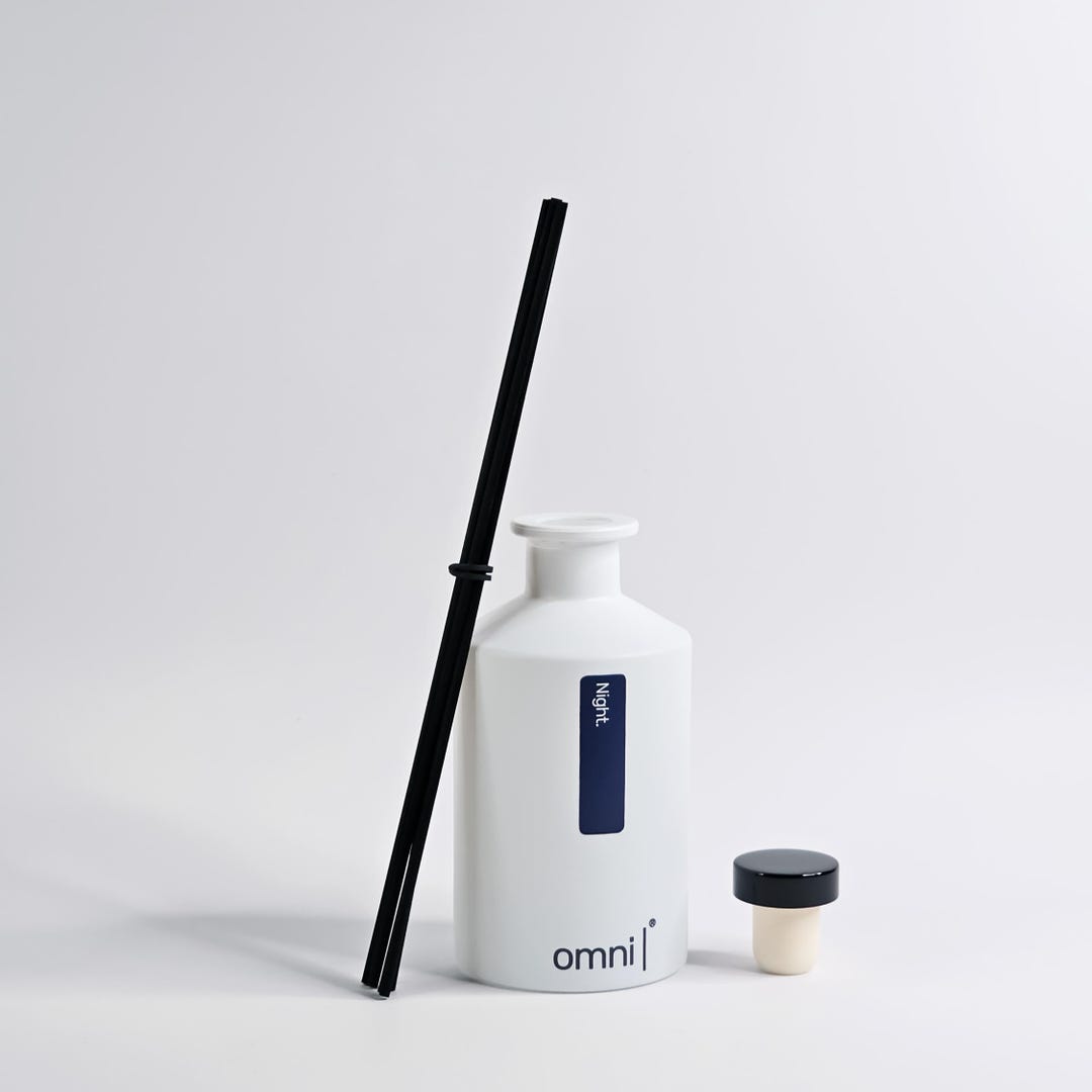 Omni Night Reed Diffuser 200ml Leather, Peony Vanilla - Etsy