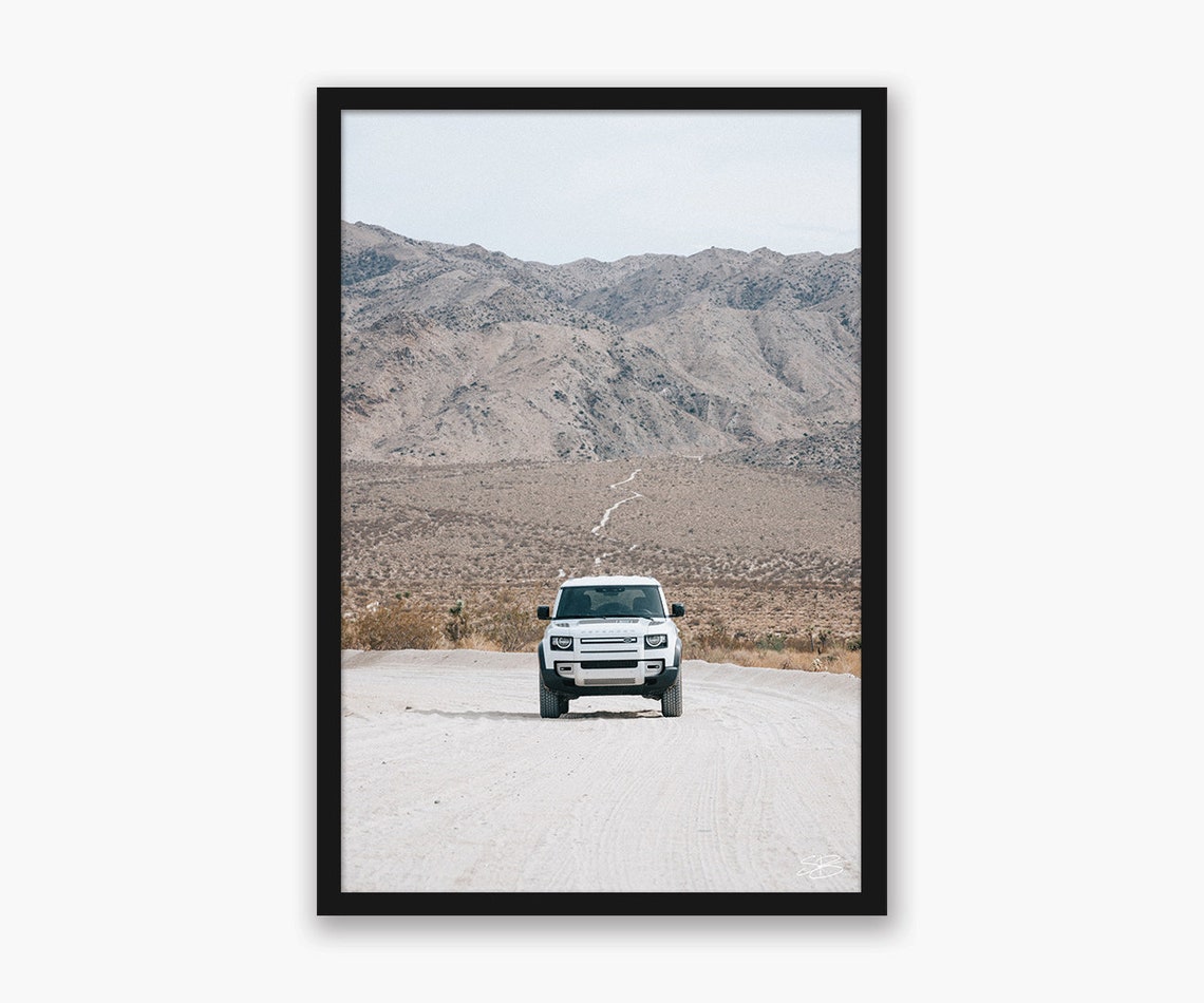 Neutral Desert Land Rover Defender Wall Art | Bright Boho Farmhouse ...