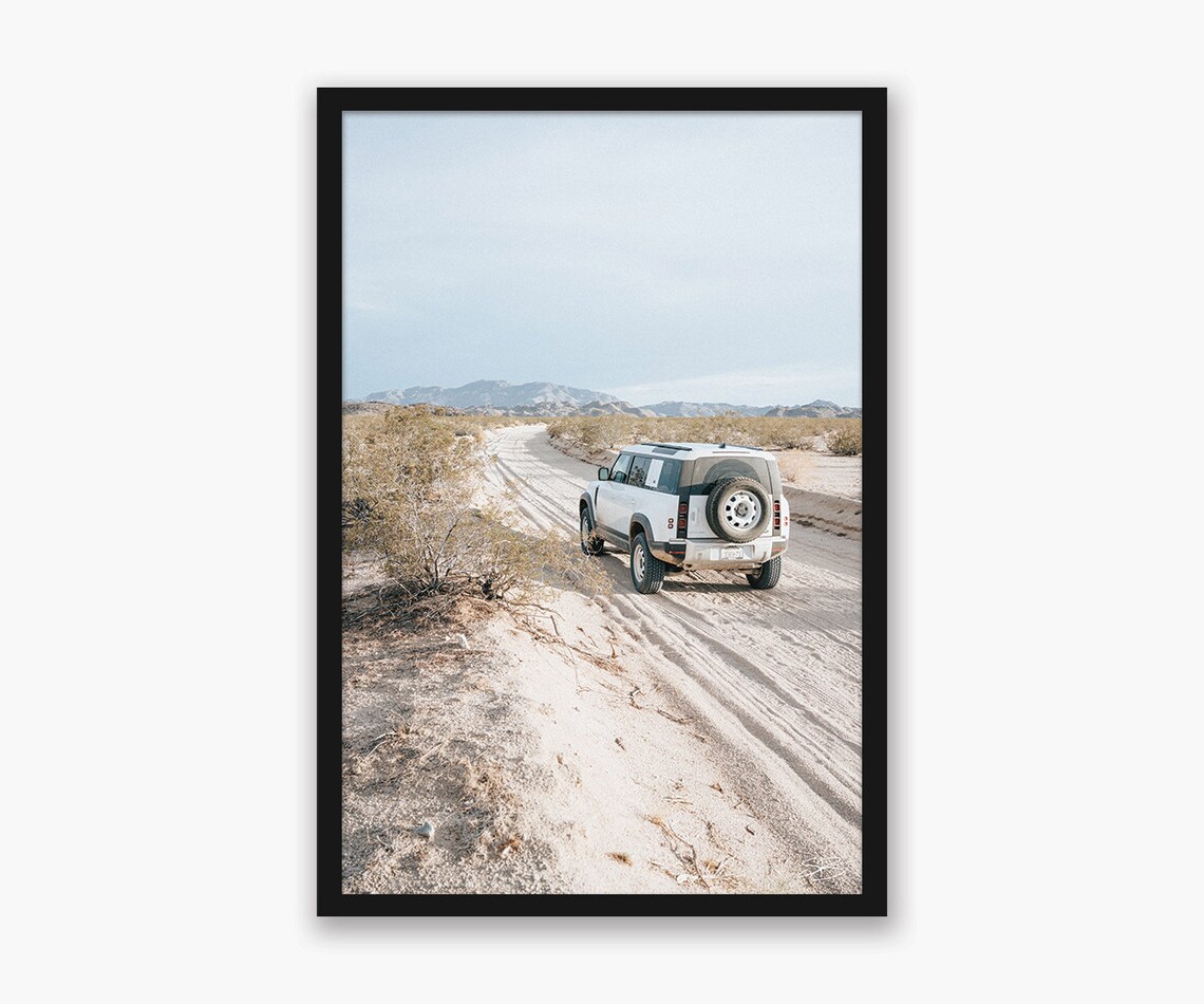 Neutral Desert Land Rover Defender Wall Art | Bright Boho Farmhouse ...