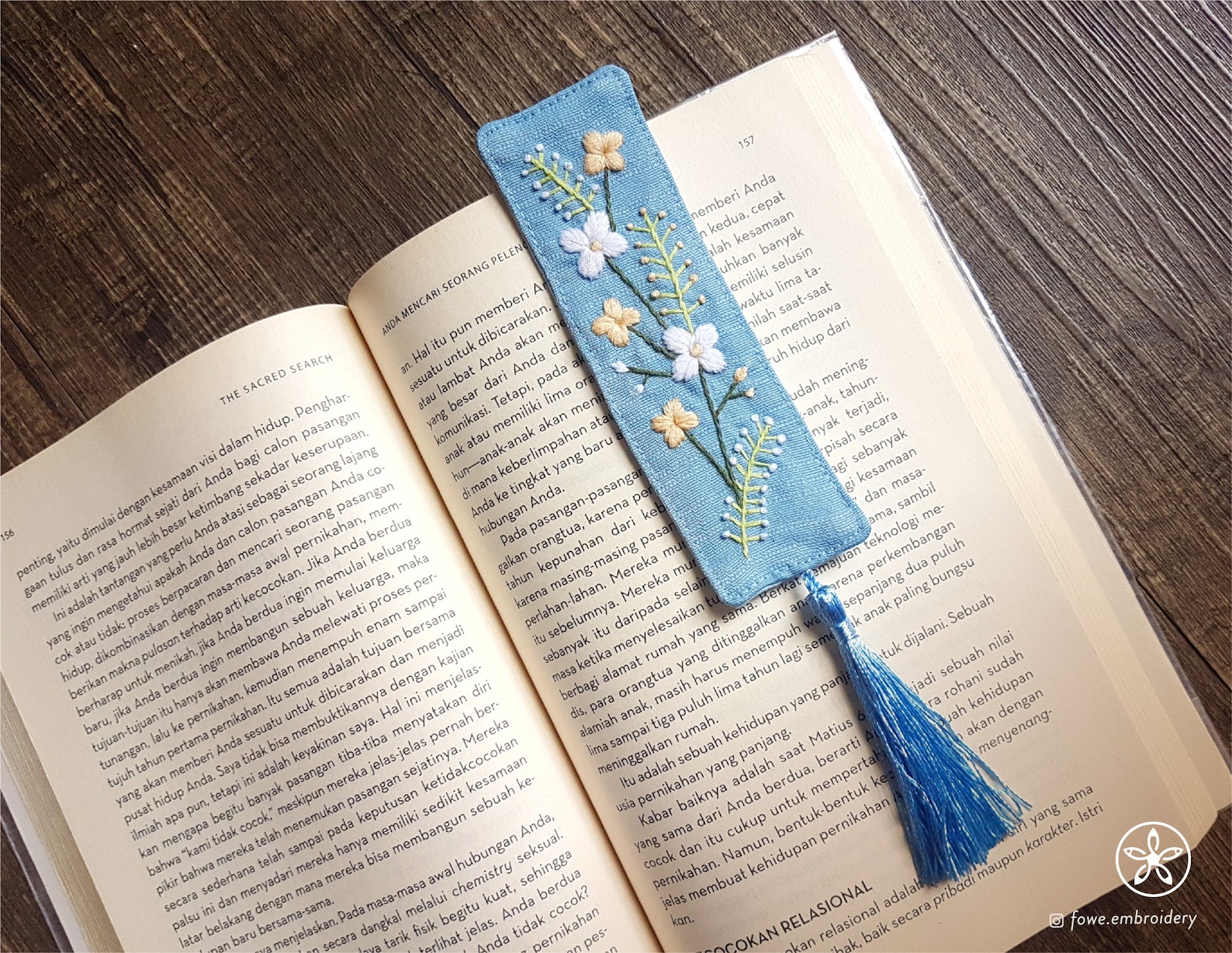PDF Pattern Bookmark Daisies Flowers Hand Embroidery Full - Etsy