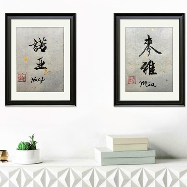 Chinese Name Art Painting - Etsy