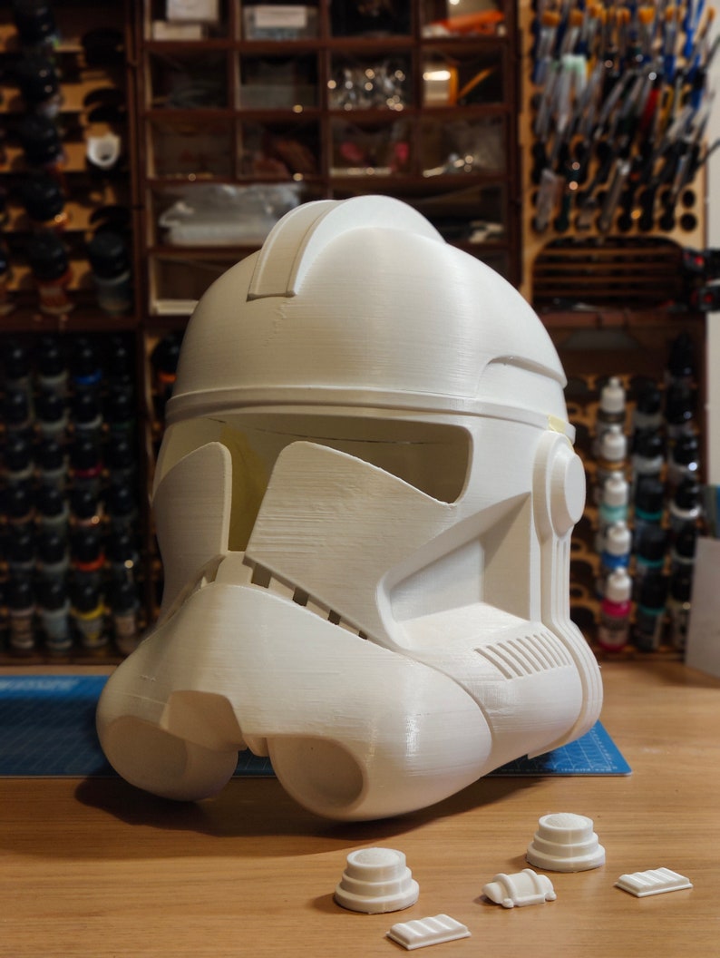 Clone Trooper Phase 2 Helmet 3D Printed DIY Kit - Etsy